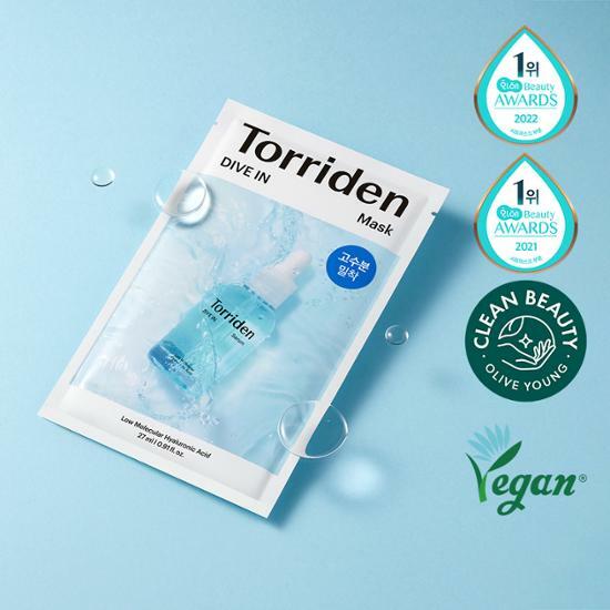 Torriden Dive-In Low Molecular Hyaluronic Acid Mask Sheet | 11 pcs + C