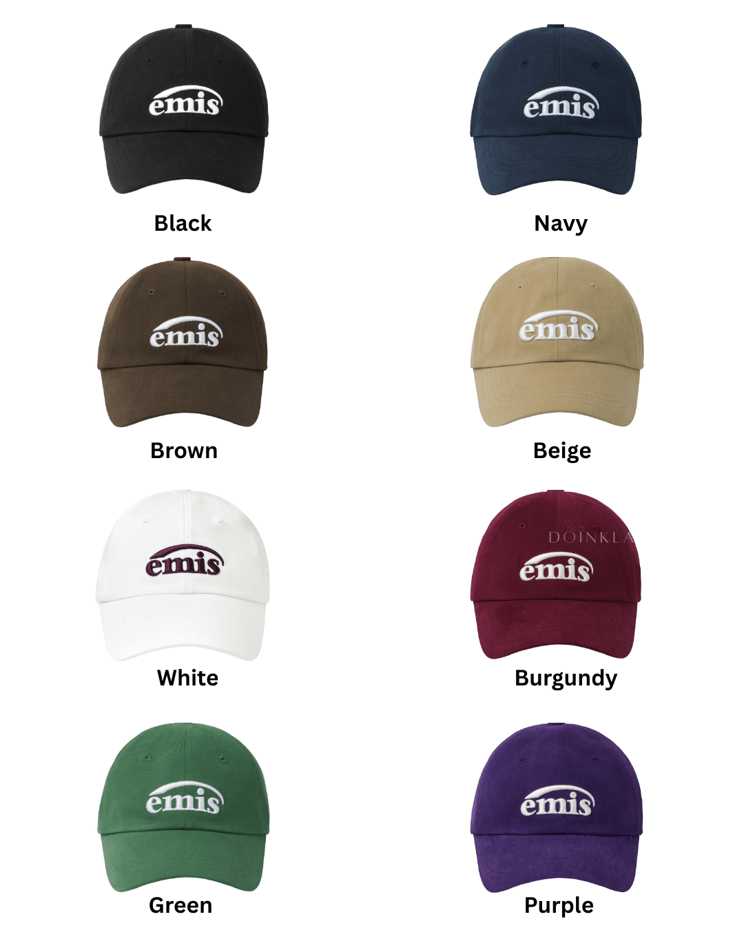 EMIS 001 New Logo Emis Cap - Doinklab Malaysia