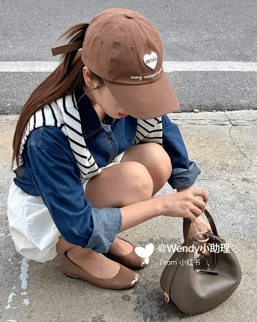 EMIS 006 HEART WAPPEN BALL CAP - Doinklab Malaysia