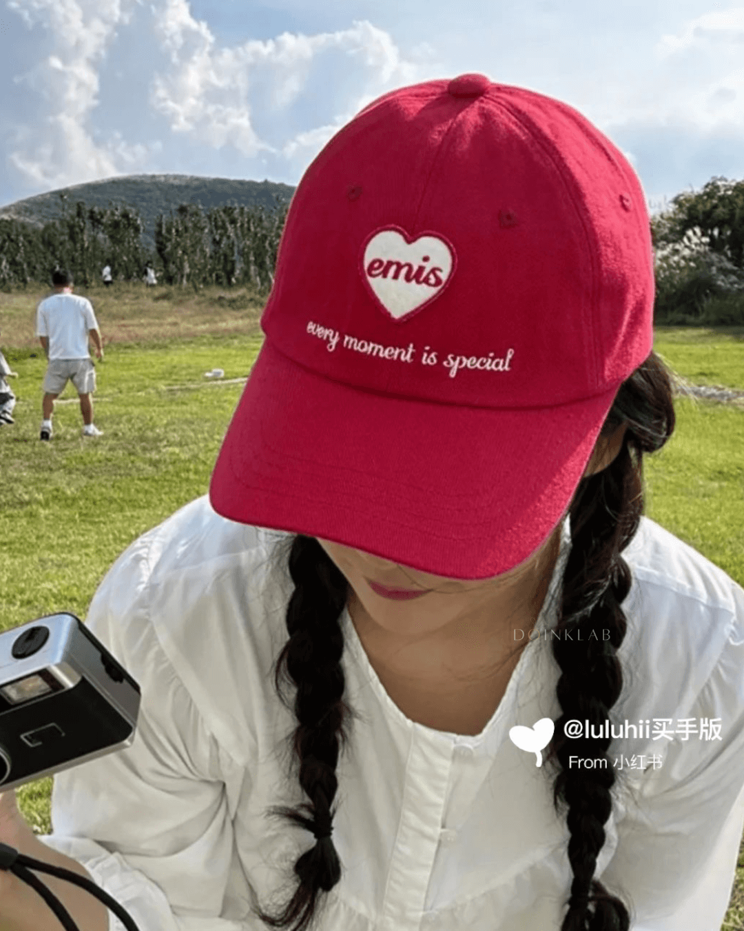 EMIS 006 HEART WAPPEN BALL CAP - Doinklab Malaysia