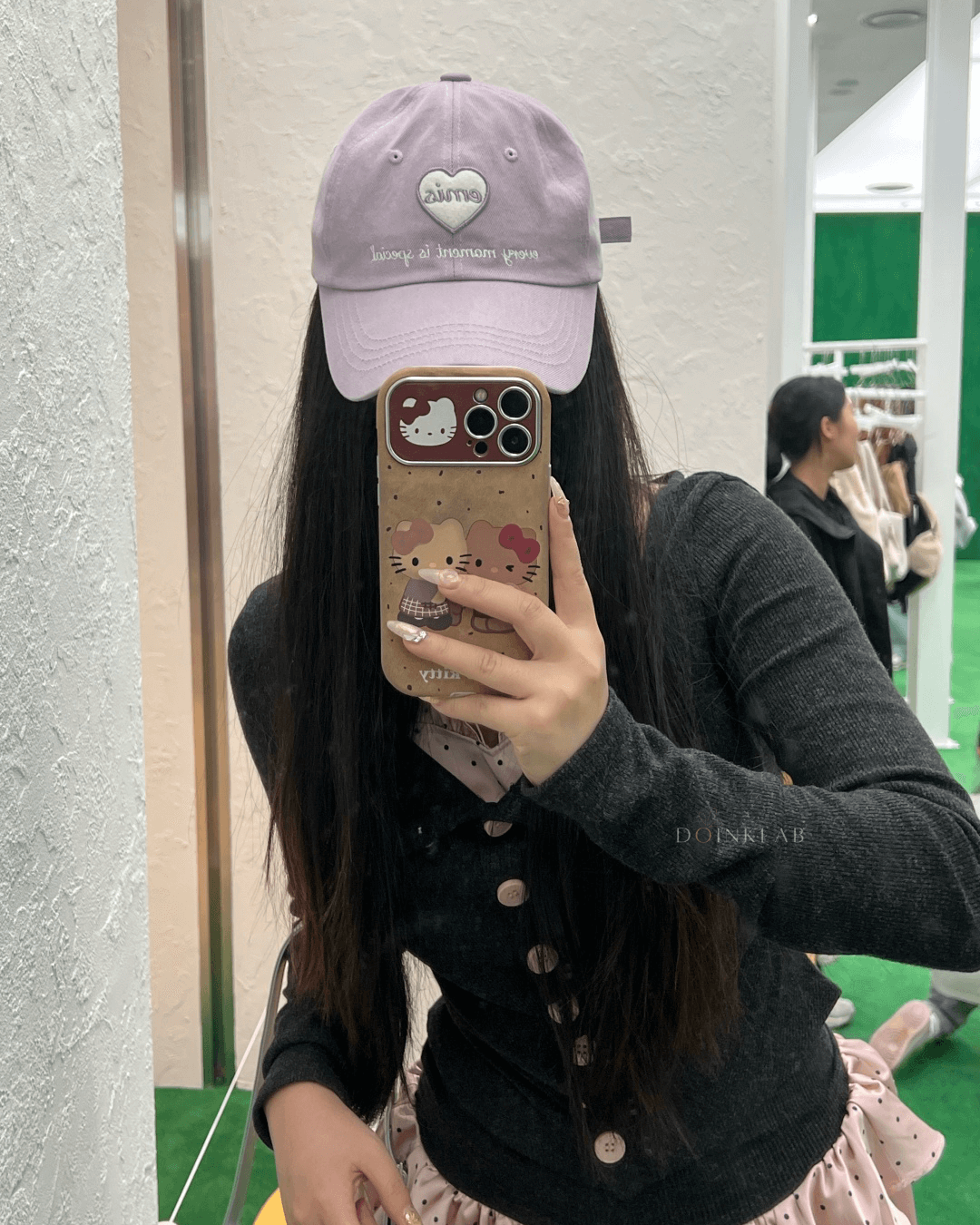 EMIS 006 HEART WAPPEN BALL CAP - Doinklab Malaysia