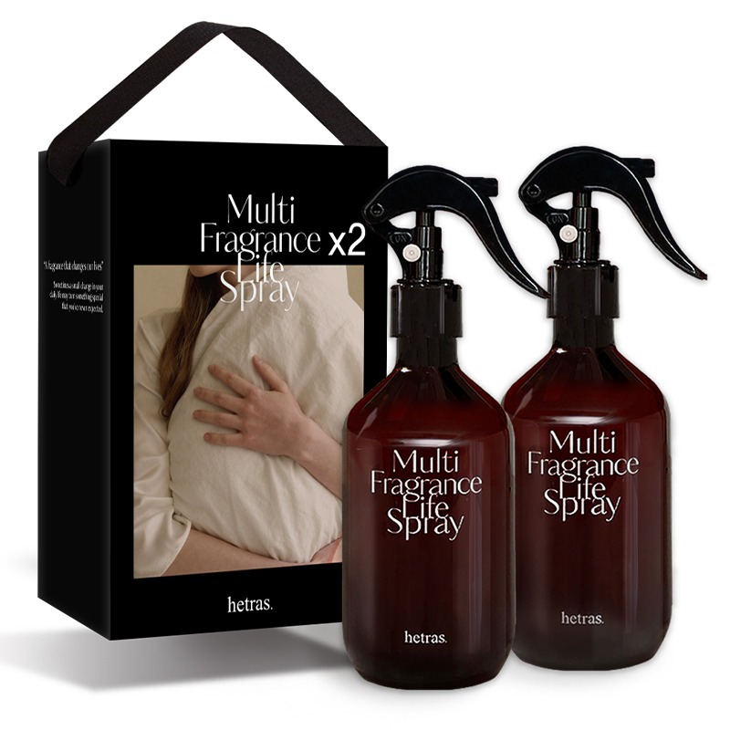 HETRAS Multi Fragrance Life Spray 2ea x 300ml - Doinklab Malaysia
